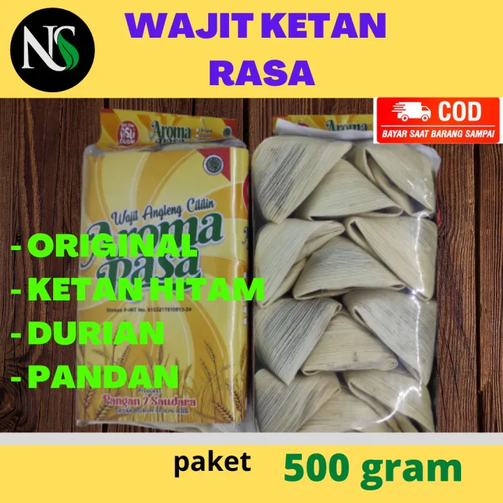 WAJIK BANDUNG ISI 500 GRAM WAJIT CILILIN OLEH OLEH KHAS BANDUNG WAJIK ...
