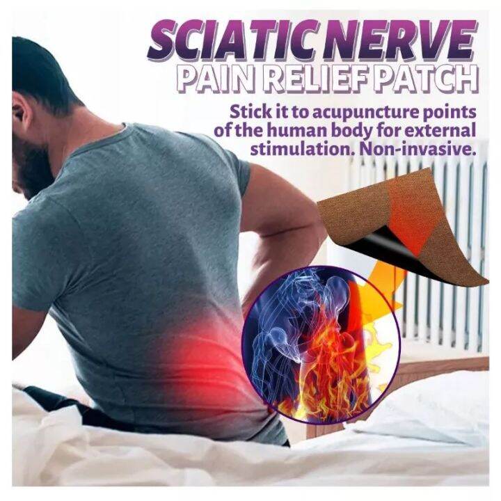 KOYO SARAF KEJEPIT SCIATIC NERVE PAIN RELIEF PATCH 1 PACK ISI 12 PCS ...