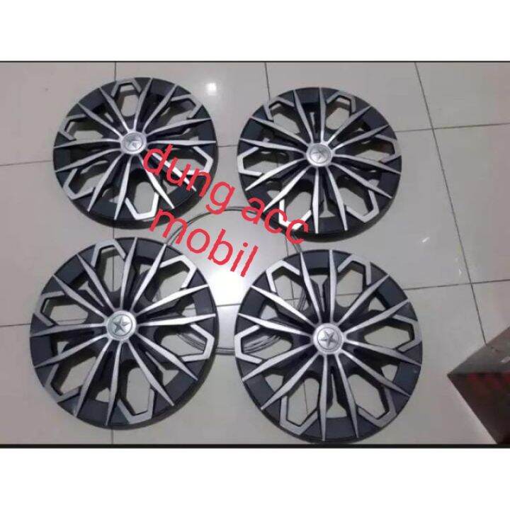 cover wheel dop velg Model Jari-Jari silver ring 13 & 14 mobil ...
