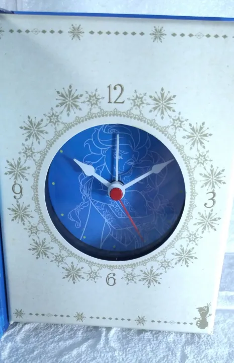 disney princess frozen anna & elsa alarm clock | Lazada PH