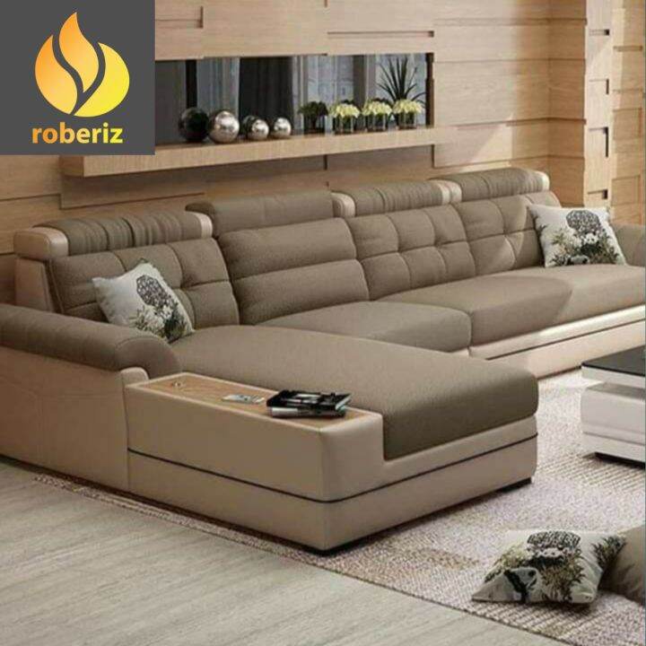 Sofa Minimalis L Shape Modern 4 seater | Lazada Indonesia