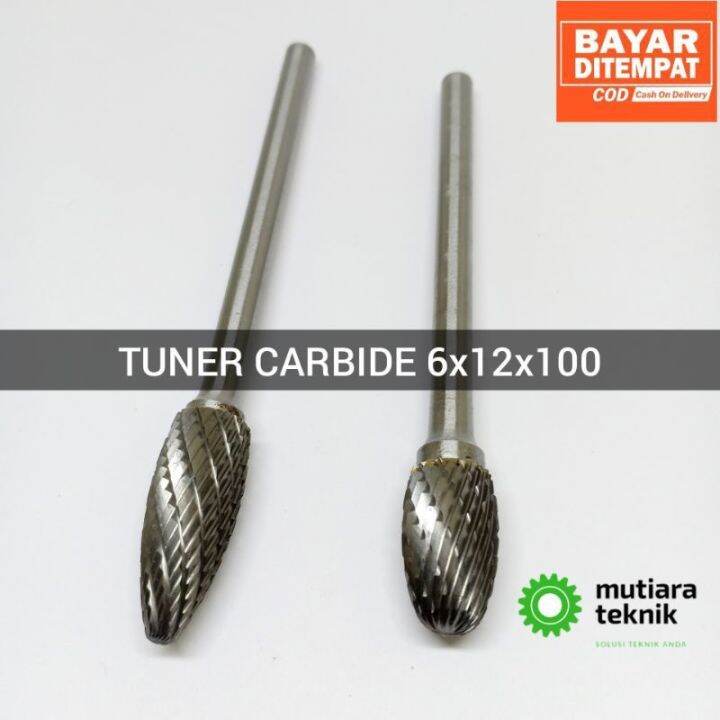 Mata Tuner 6mm x 12mm Bor Cuner Tuner Long 100mm Carbide Tungsten ...