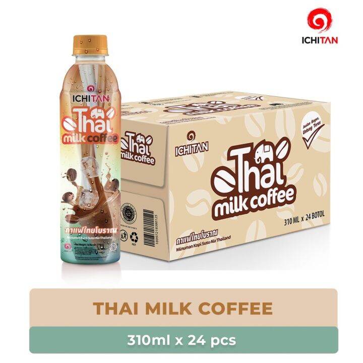 Ichitan Thai Milk Coffee 1 Kardus Isi 24 Botol 310ml | Lazada Indonesia