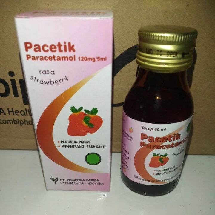 PACETIK SIRUP || OBAT UNTUK MENGURANGI RASA SAKIT || OBAT PENURUN PANAS ...