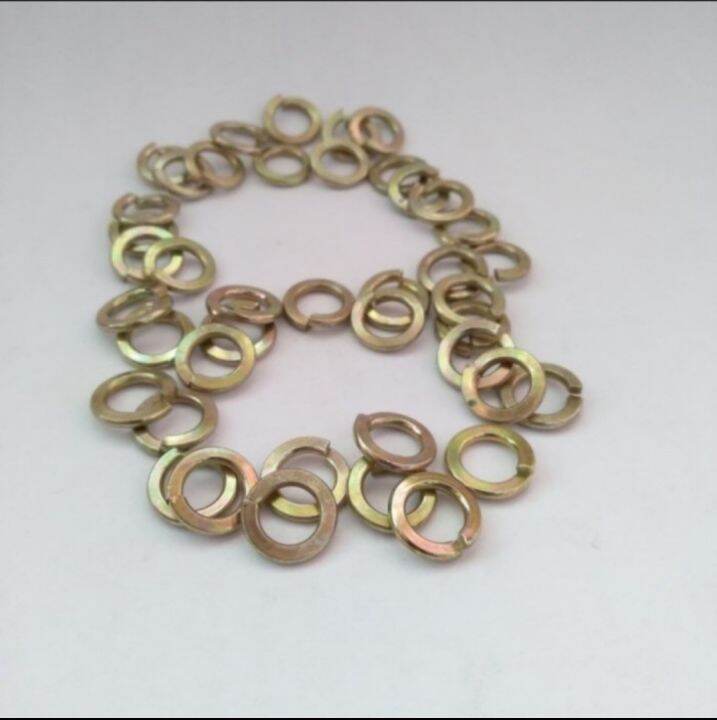 RING VER M6 ( 5PCS ) RING M6 BESI KUNING / RING BAUT M6 BESI | Lazada ...