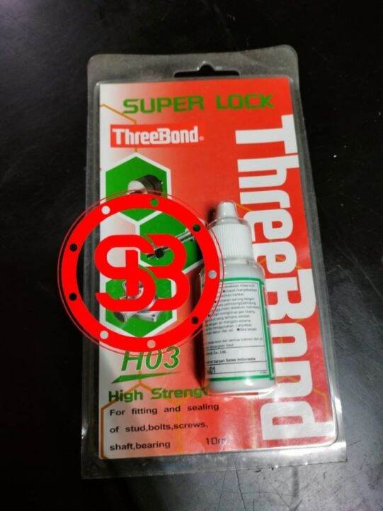 THREEBOND SUPER LOCK HO3 / LEM BAUT / THREADLOCKER / LOCTITE 271 10ml | Lazada Indonesia