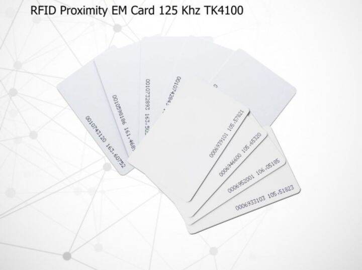 KARTU RFID 125KHZ , RFID CARD , KARTU PROXIMITY | Lazada Indonesia