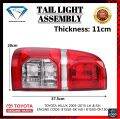 TAIL LIGHT ASSEMBLY TOYOTA HILUX 2005-2015 ENGINE CODE: 81550-0K140 ...
