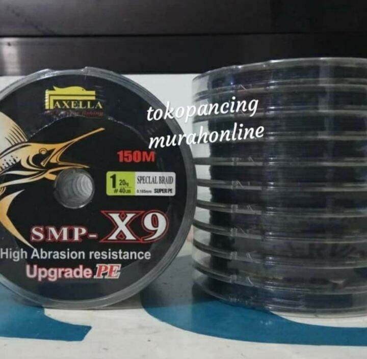 PE AXELLA SMP X9 150 METER warna ABU-ABU Harga Per Roll | Lazada Indonesia