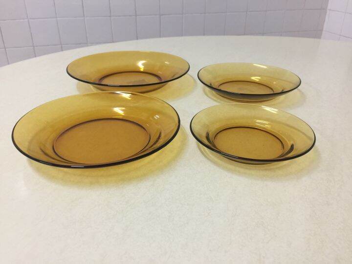 PINGGAN KACA WARNA ( BROWN ) | Lazada