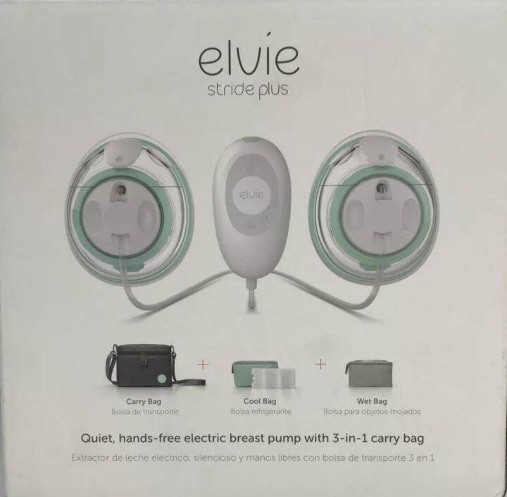 Elvie Stride Plus Handsfree Double Breastpump | Lazada