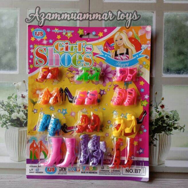 sepatu Barbie set original isi 12 impor | Lazada Indonesia