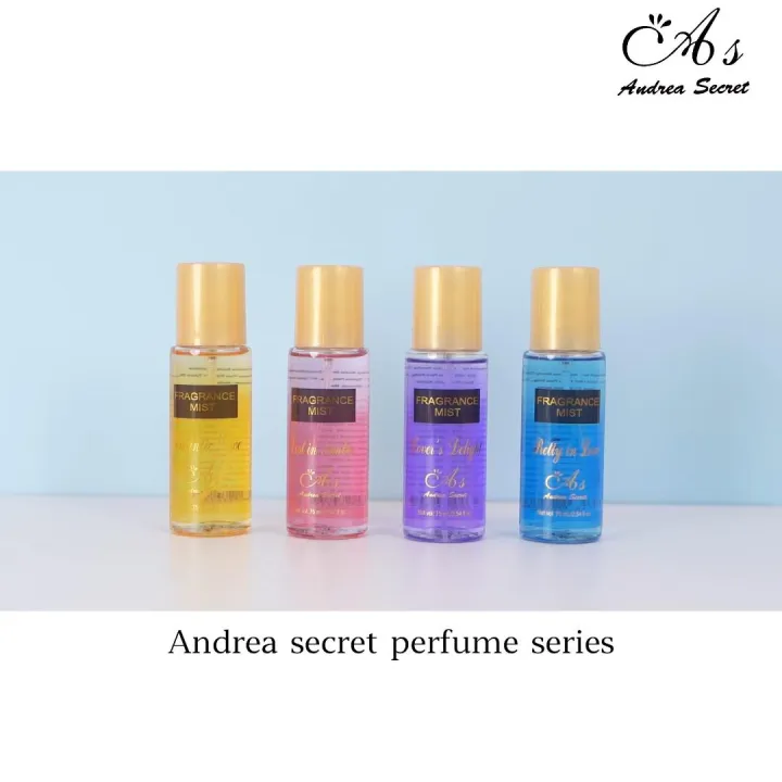 Andrea Secret Perfume Fragrance 75ml Body Mist Long Lasting Scent Spray ...