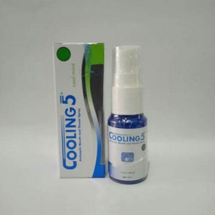 cooling 5 cool mint / obat sariawan semprot / obat sakit tenggorokan ...