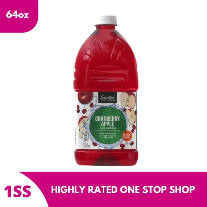 Essential Everyday Cranberry Apple Juice.Cocktail , 64oz | Lazada PH