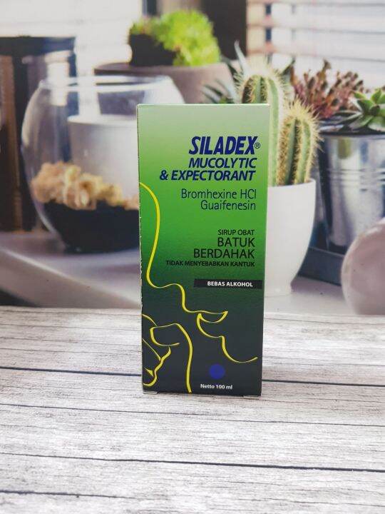 Siladex Mucolytic & Expectorant 100ml - Sirup Obat Batuk Berdahak ...