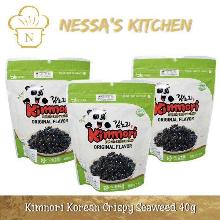 Kimnori Korean Crispy Seaweed 40g | Lazada PH