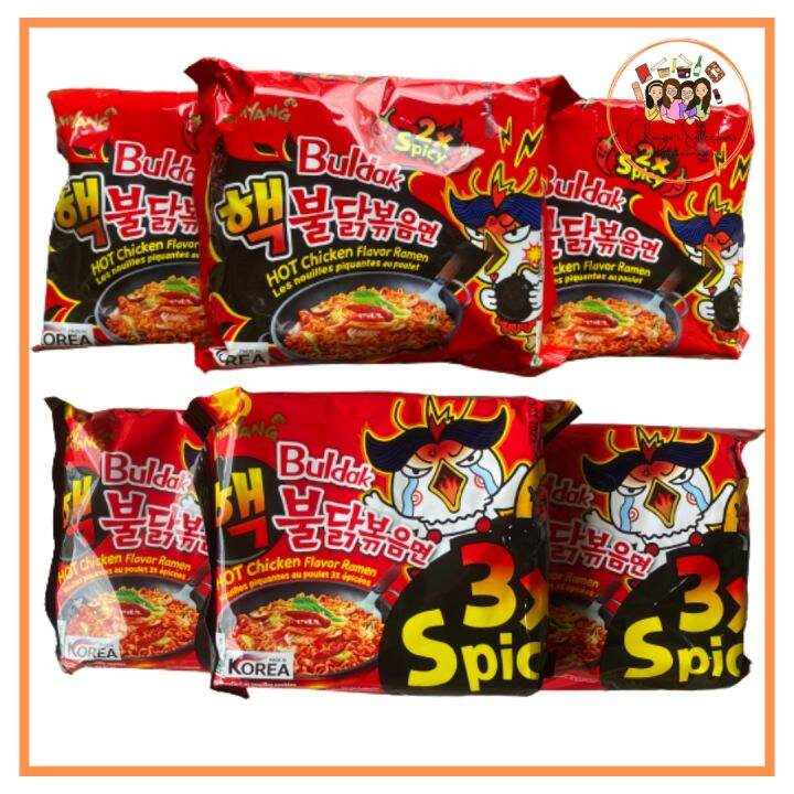 Samyang Buldak 2x Spicy and 3x Spicy | Lazada PH