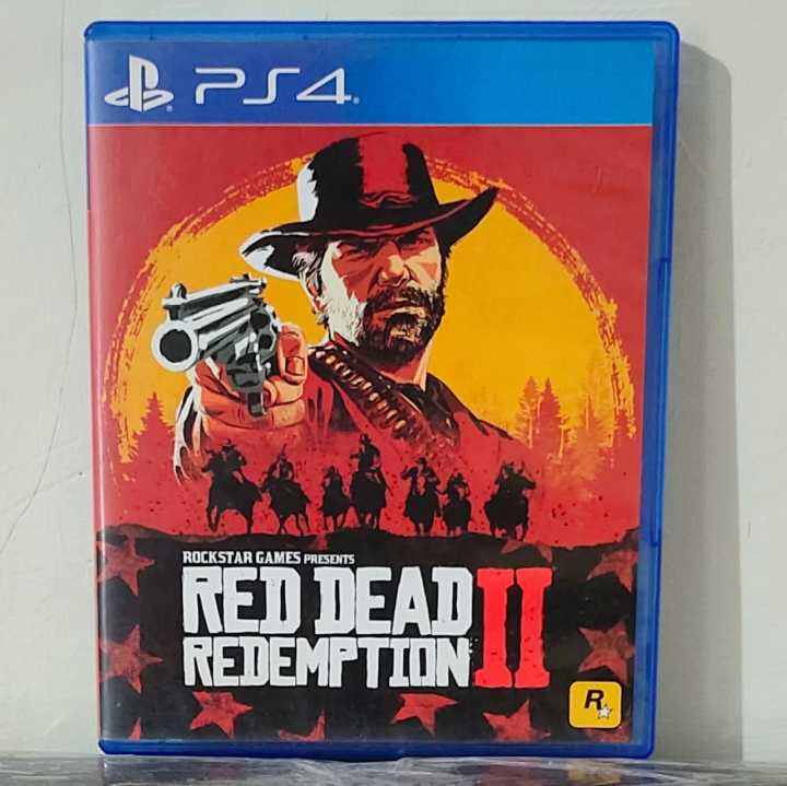 Kaset Red Dead Redemption II RDR 2 PS4 PS5 BD Bluray Disc Game ...