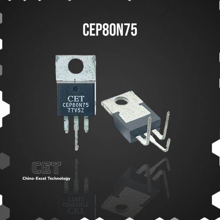 CEP80N75 N-Channel Enhancement Mode Field Effect Transistor CET Chino ...