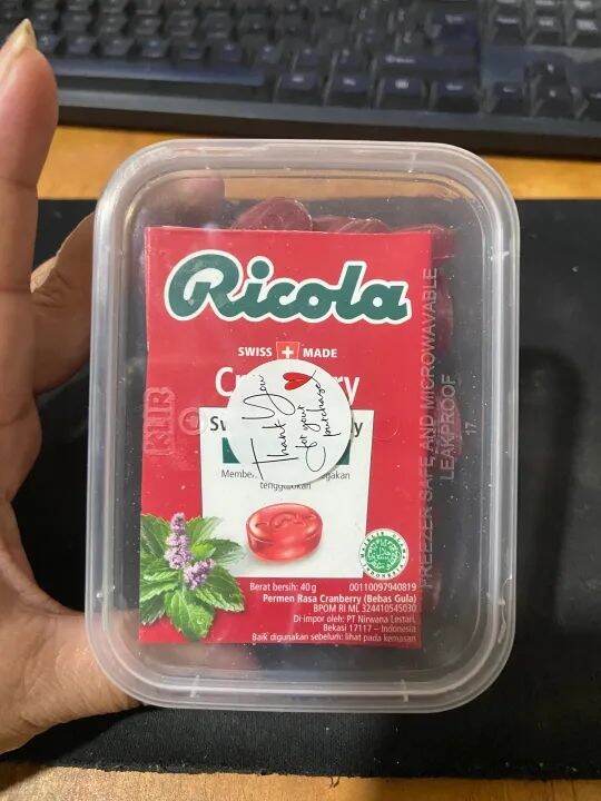 PERMEN RICOLA BOX 150GR / RICOLA POUCH 185GR | Lazada Indonesia