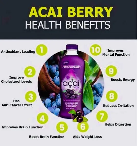 Healthy Coach UNO Acai berry Pro & Pre Biotic Juice Antioxidant boost ...