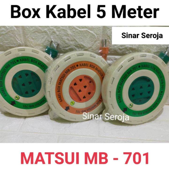 Roll Kabel 5 Meter Merek MATSUI / Box Cable | Lazada Indonesia