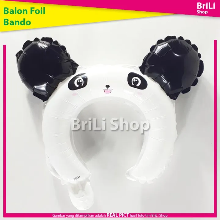 Balon Foil Bando Karakter Hewan Panda Binatang Animal | Lazada Indonesia