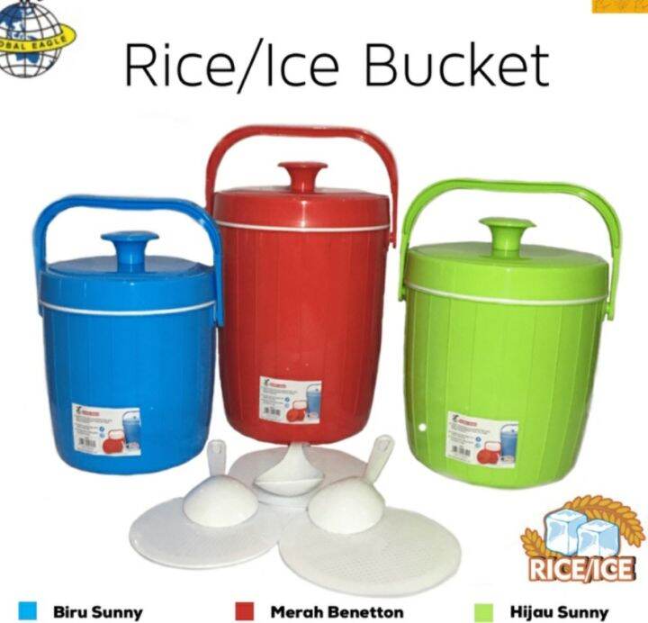 Rice Bucket/ termos Nasi mini / Termos Es Royal 14 / 4 liter | Lazada ...