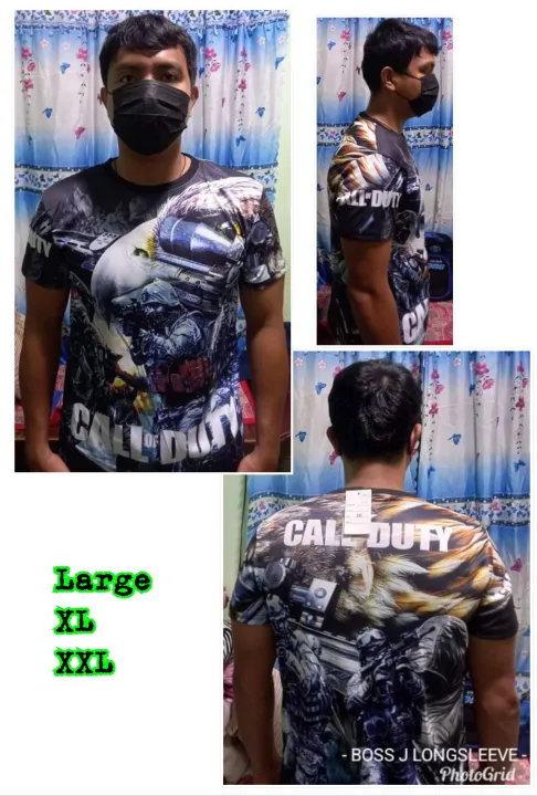 Call of Duty tshirt Drifit Full sublimation | Lazada PH
