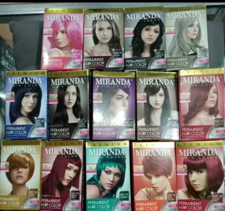 Miranda hair color 30ml x 2 + 10ml | Lazada Indonesia