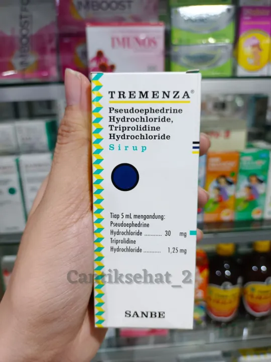TREMENZA SIRUP 60ML OBAT FLU PILEK | Lazada Indonesia