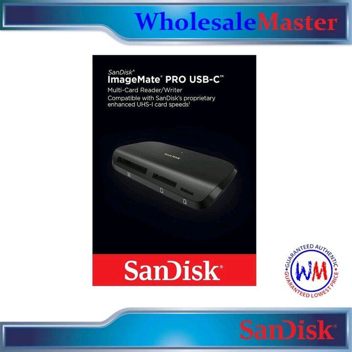 SanDisk Image Mate Pro USB Type C Multi-Card Reader Writer Sd Micro Cf ...