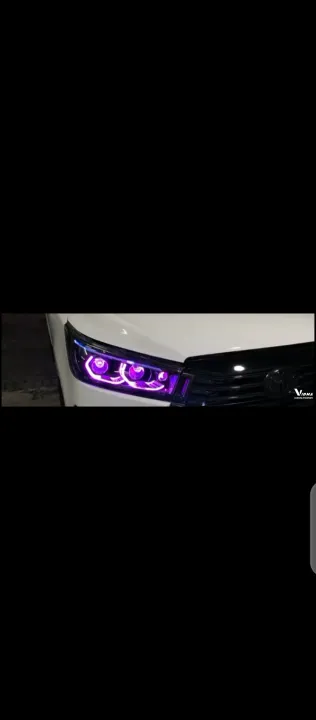 Headlamp Innova Reborn Projector Proji Ring RGB Hexalgounal Led Bar ...