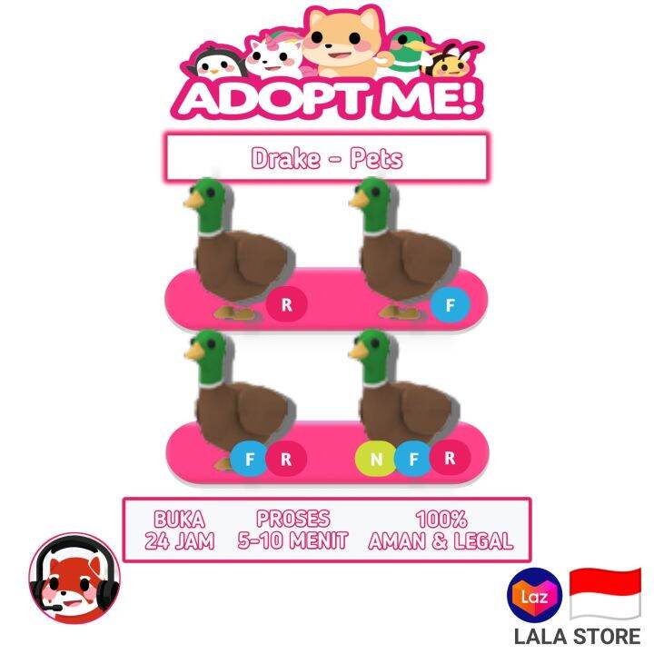 Adopt Me - Drake - Roblox | Lazada Indonesia