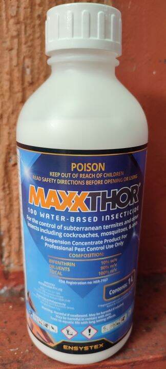 Maxxthor Dual Insecticide and Termiticide for soil Poisoning and ...