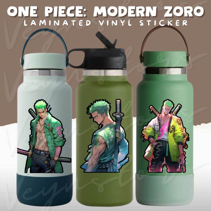 ONE PIECE MODERN ZORO LAMINATED VINYL STICKER | Lazada PH