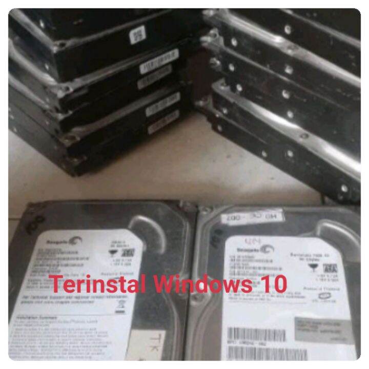 Hardisk internal PC 250gb sudah terinstal Windows 10 cocok semua mobo ...