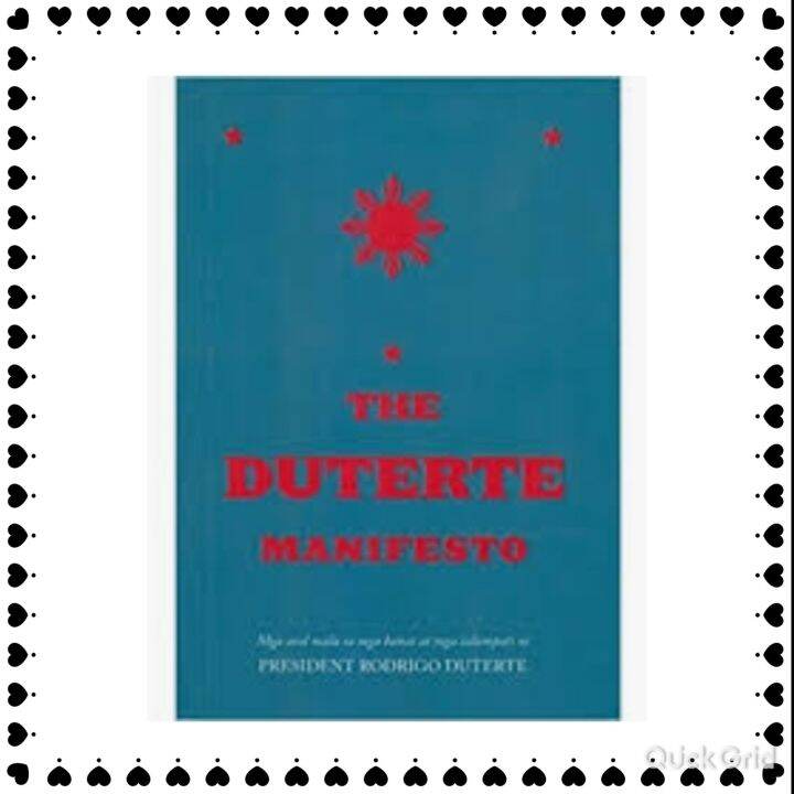The Duterte Manifesto | Lazada PH