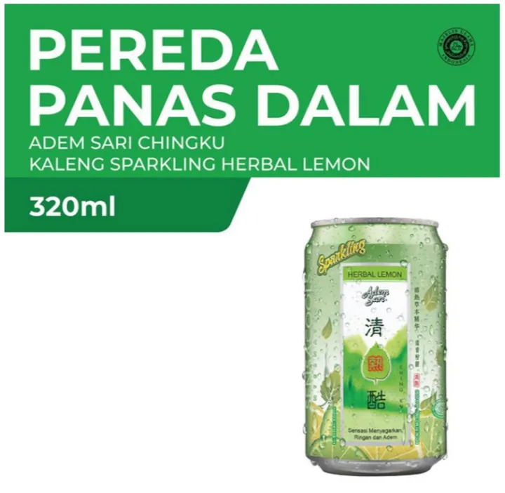 Adem Sari Chingku Sparkling Herbal Lemon 320ml | Lazada Indonesia