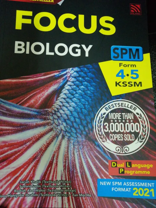 Focus Biology SPM in English latest edition 2021KSSM.Not too lengthy ...