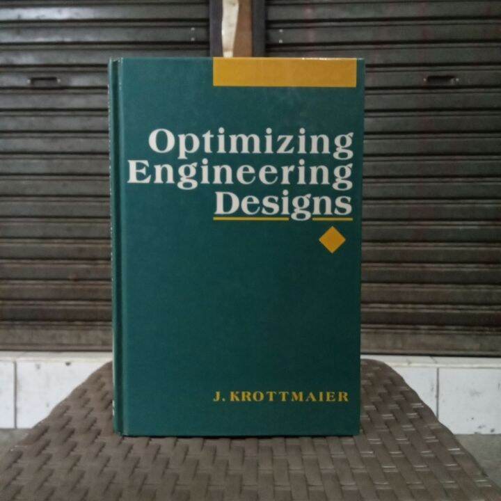 optimizing engineering design - j.krottmaier | Lazada Indonesia optimizing engineering design - j.krottmaier | Lazada Indonesia
