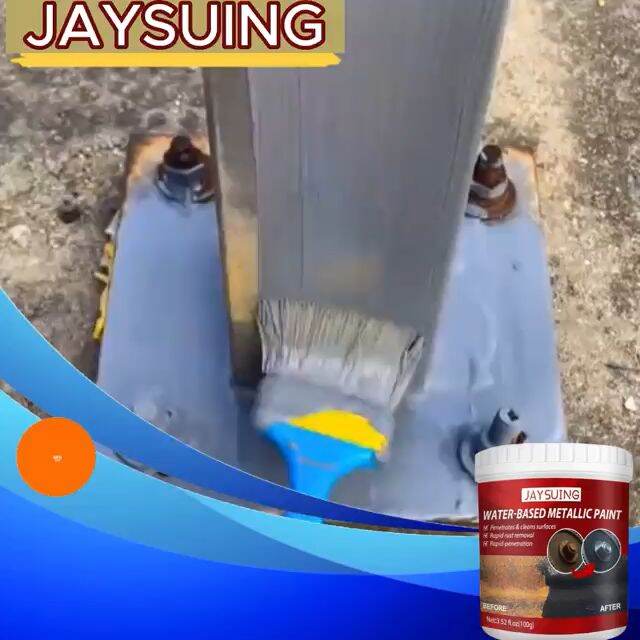 ANTI-RUST PRIMER Jaysuing Rust Converter Water-Based Metallic Paint ...