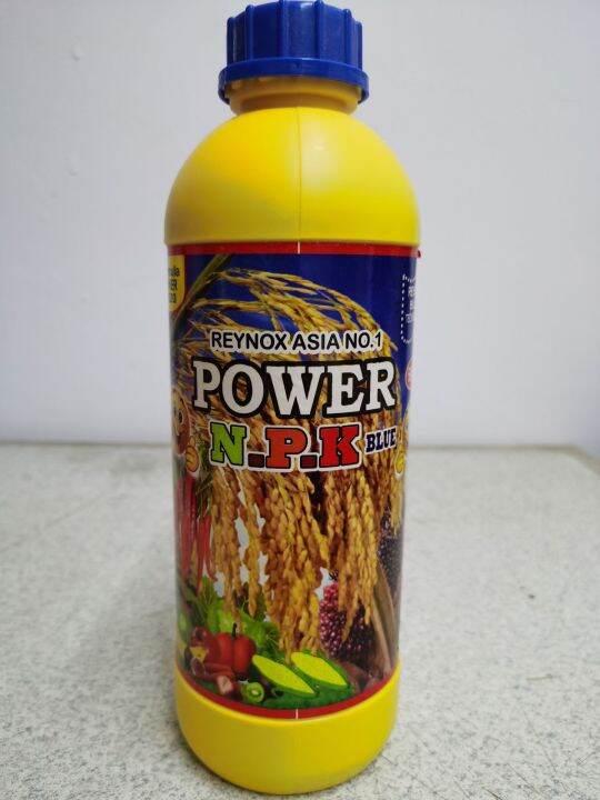 1L Reynox Power NPK Blue (Baja foliar Padi / Vitamin tumbuhan)Baja Cecair Padi /Reynox Asia No 1 ...