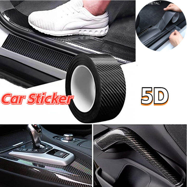 Car Sticker DIY 5D Carbon Fiber Vinyl Self Adhesive Film, Adapted to ...