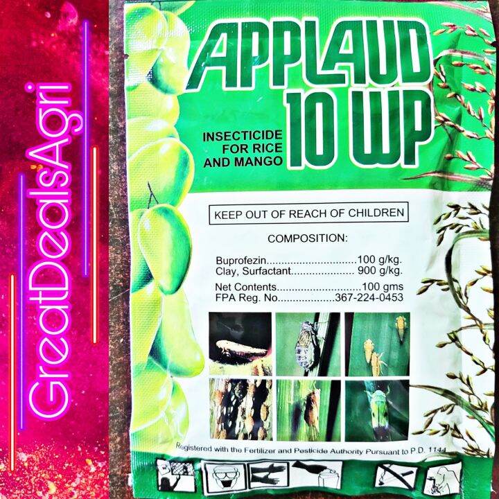 APPLAUD 10 WP BUPROFEZIN INSECTICIDE (100g) BY JARDINE DISTRIBUTION ...