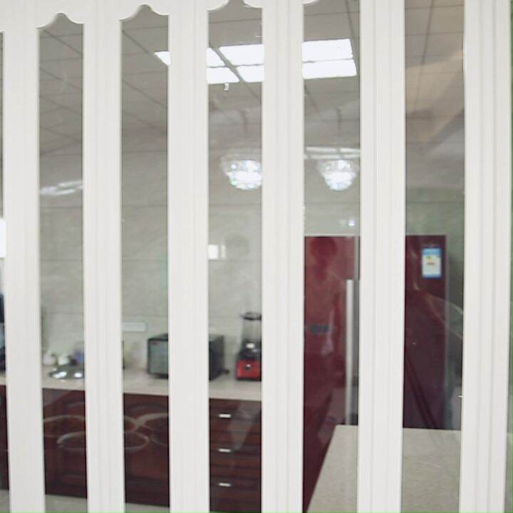 Custom sliding folding screen door Anti mosquito insect trackless ...