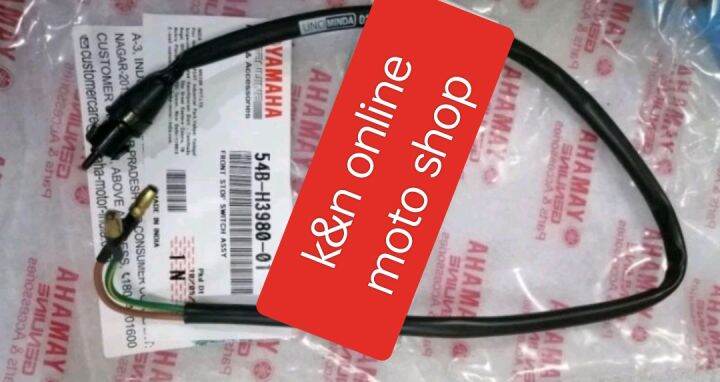 Original Yamaha Front brake/Stop Switch Assy for Yamaha YTX | Lazada PH