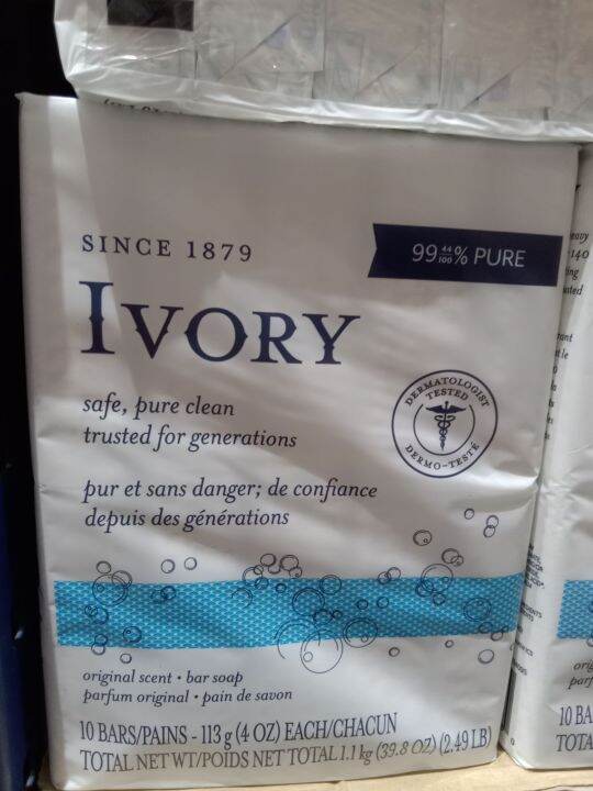IVORY SOAP BAR ORIGINAL 10BARS (USA) | Lazada PH