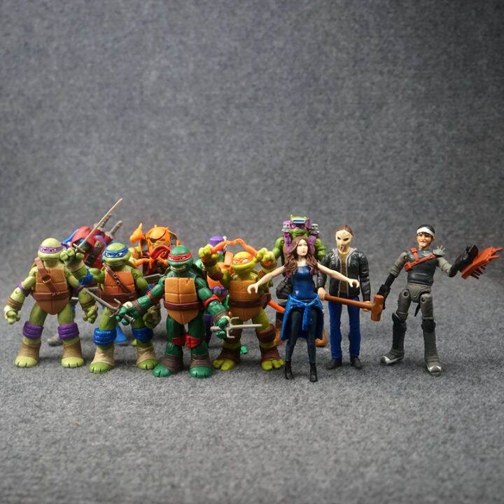 Playmates Teenage Mutant Ninja Turtles Series Doll Limbs Movable 5-Inch ...